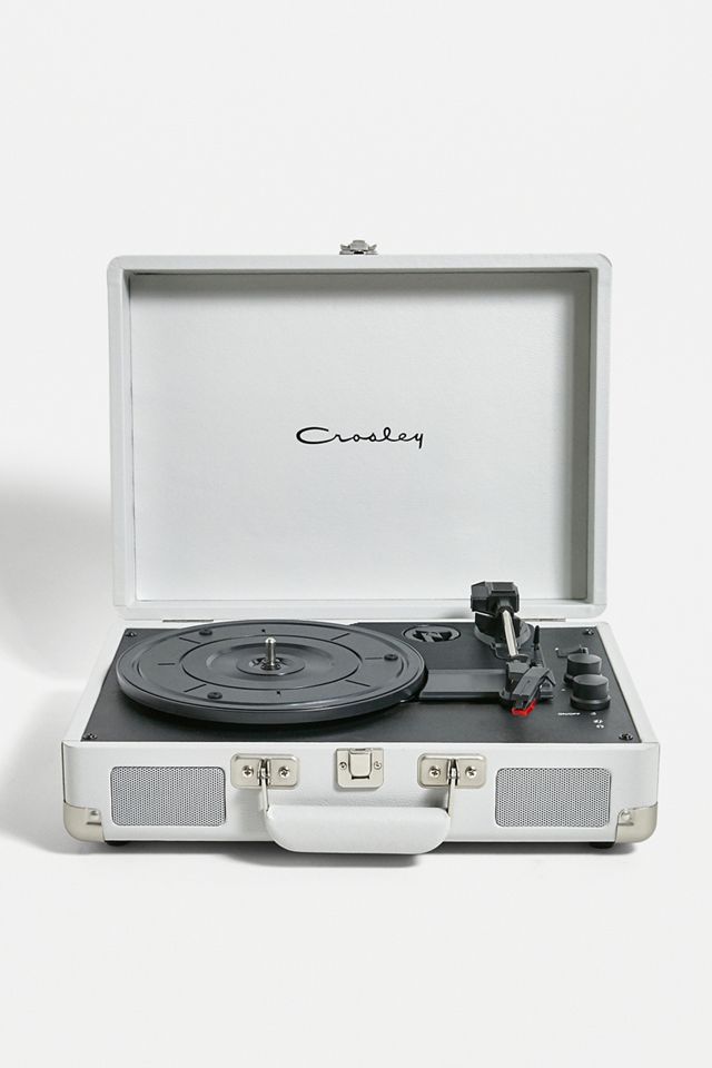 Crosley UO Exclusive Grey Cruiser Vinyl Record Player With Bluetooth ...