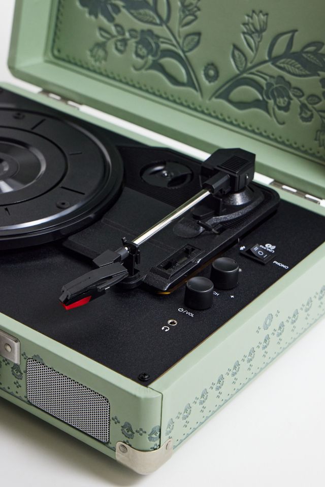 Crosley UO Exclusive Folklore Floral Cruiser Vinyl Record Player With ...