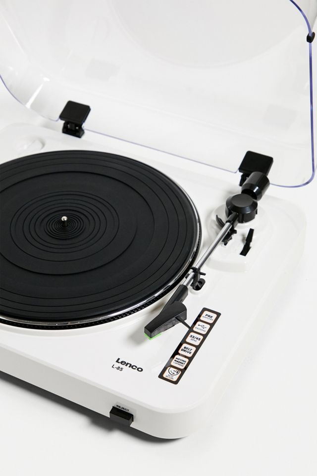 Lenco White L85 Turntable | Urban Outfitters UK