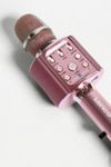 Lenco Pink Karaoke Microphone | Urban Outfitters UK