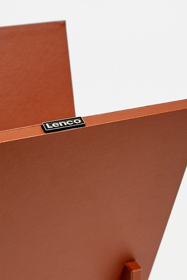 Lenco Brown Record Storage Rack | Urban Outfitters UK