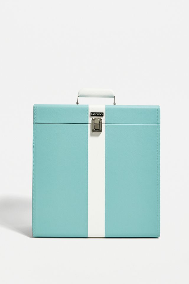 Lenco Blue Record Storage Suitcase | Urban Outfitters UK