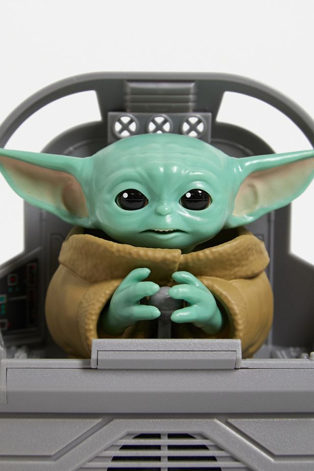 The Mandalorian Baby Yoda Sound Reactive Animated Bluetooth Speaker ...