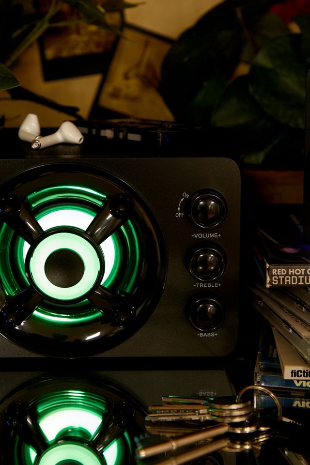 RED5 Black Zeta Light-Up Gaming Sound System Speakers | Urban Outfitters UK