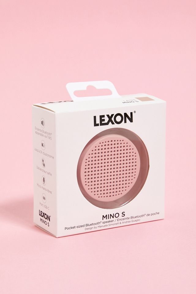 Lexon - Mini enceinte Mino S rose | Urban Outfitters FR