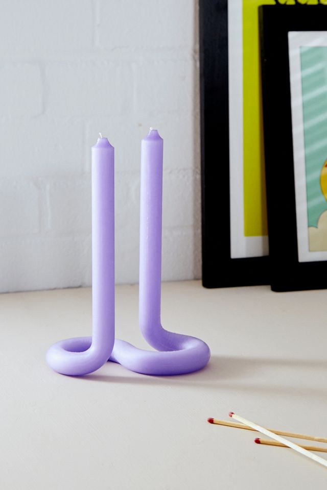 Lex Pott Twisted Lavender Candle | Urban Outfitters UK