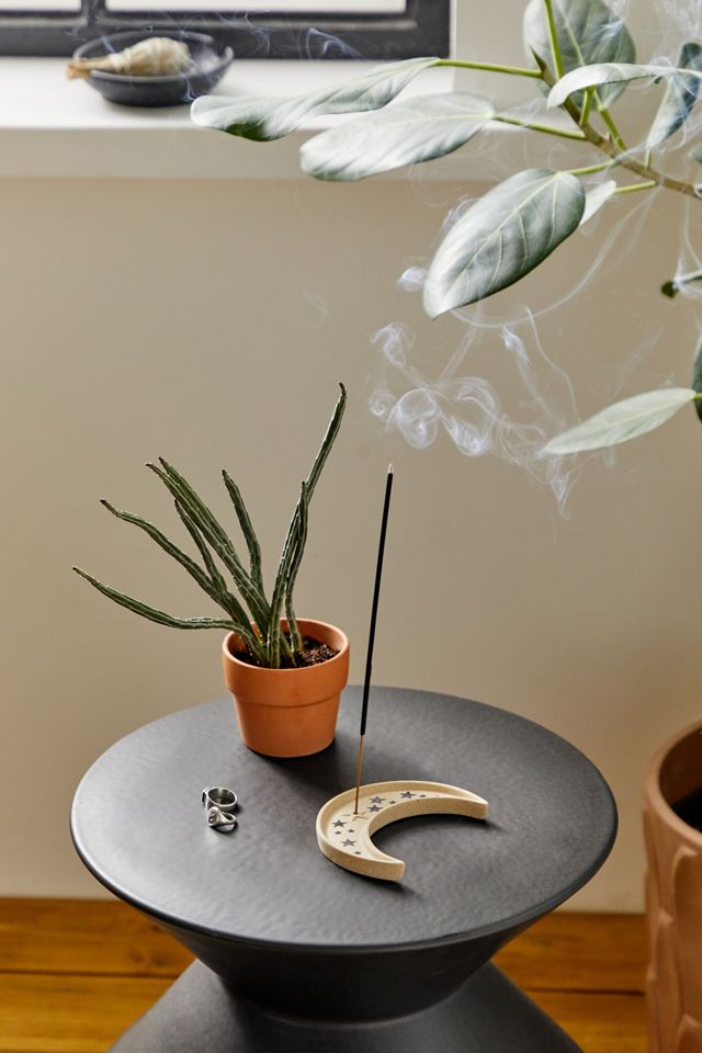Crescent Moon Incense Holder | Urban Outfitters UK