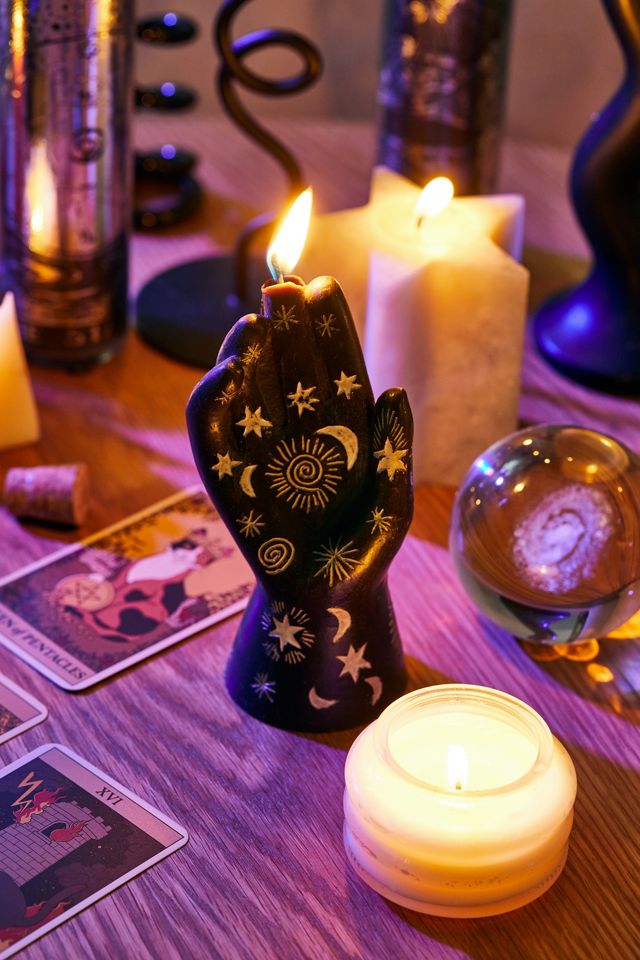 Celestial Hand Candle | Urban Outfitters UK