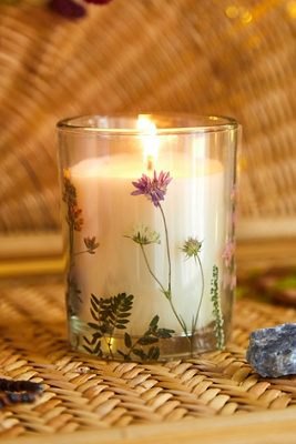 Les Fleurs Peony & Primrose Candle | Urban Outfitters UK