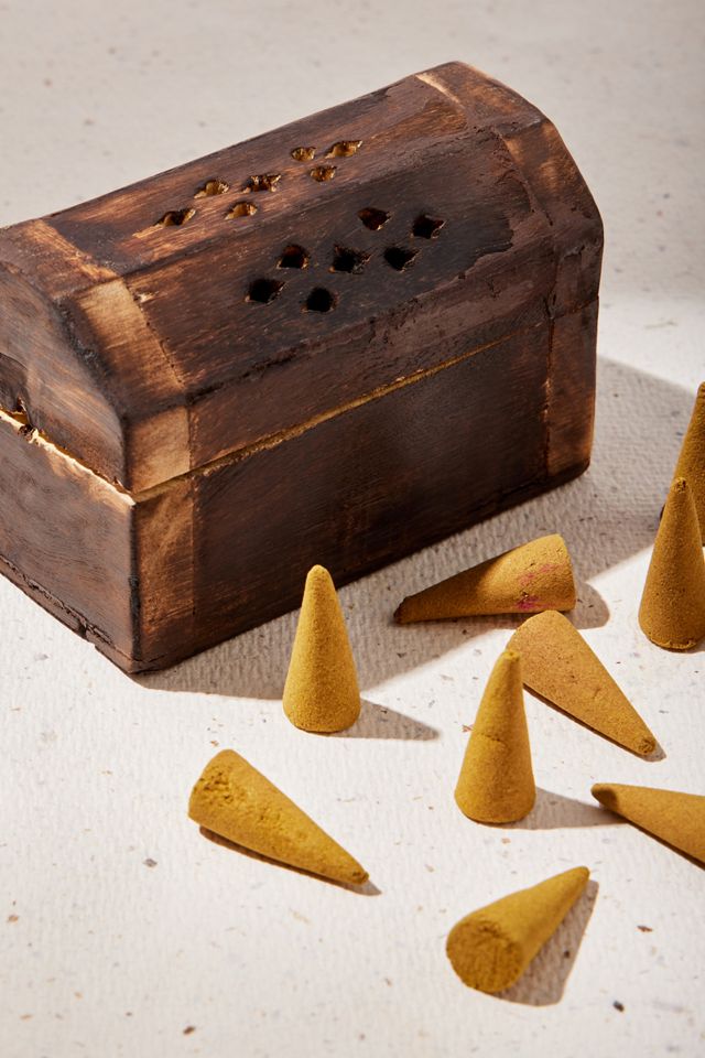 Citronella Cone Incense Wooden Box Set | Urban Outfitters UK