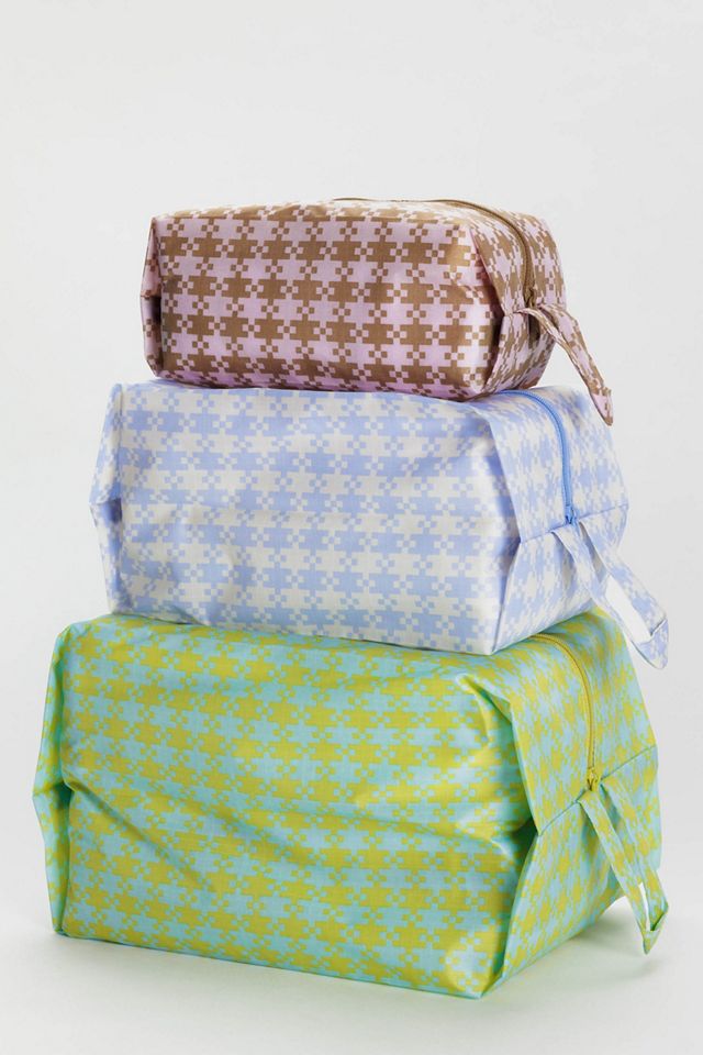 BAGGU 3D Gingham Zip-Up Set | Urban Outfitters UK
