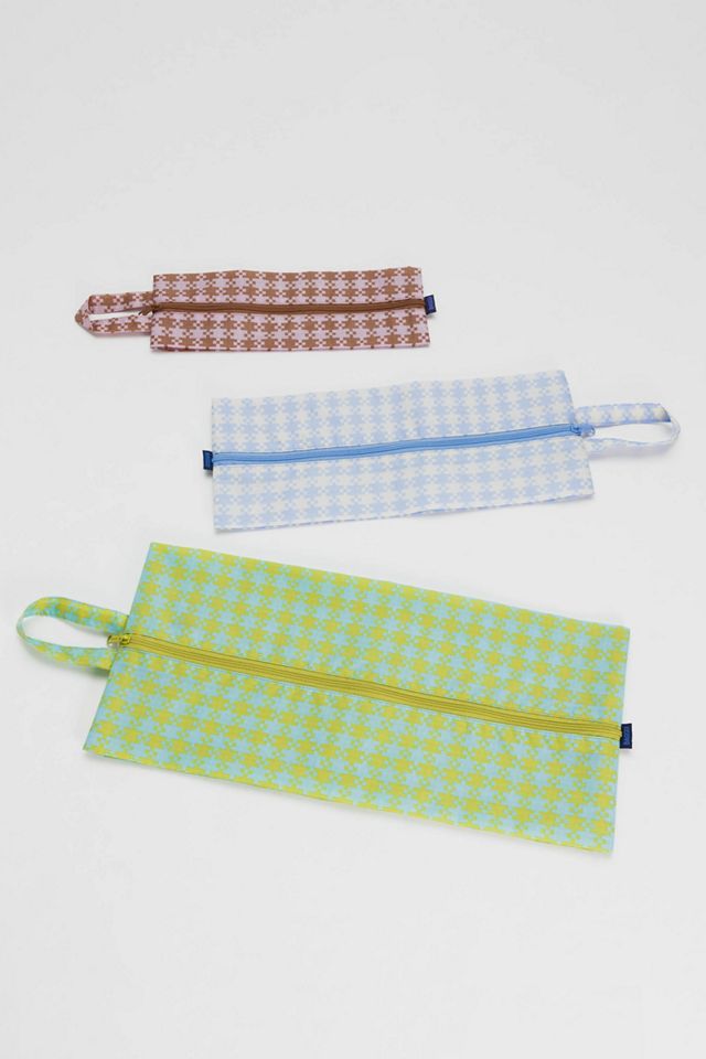 BAGGU 3D Gingham Zip-Up Set | Urban Outfitters UK