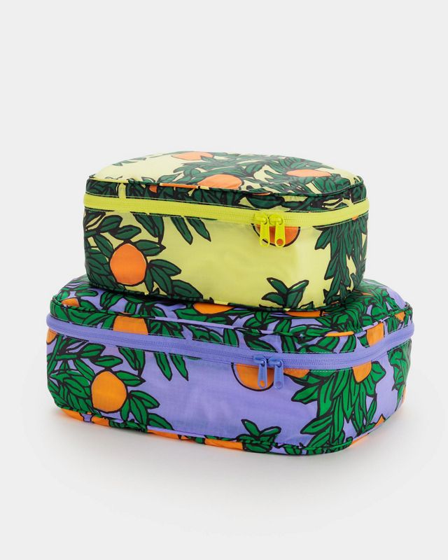 BAGGU Orange Tree Packing Cubes | Urban Outfitters UK