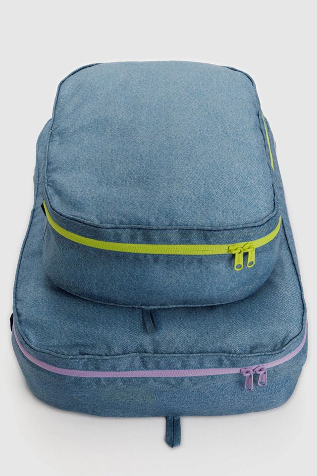 BAGGU Big Denim Extra-Large Packing Cubes Set | Urban Outfitters UK