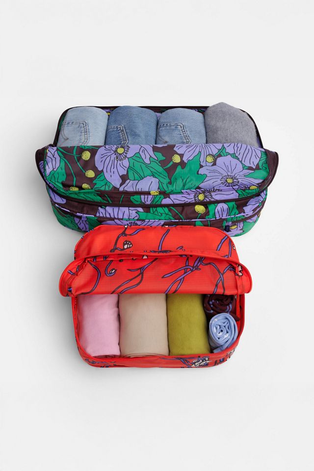 Conjunto de Cubos de Empaque Grandes Poppy Mix BAGGU | Urban Outfitters ES