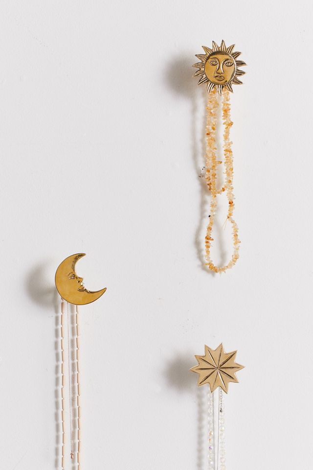 Moon Wall Hook | Urban Outfitters UK