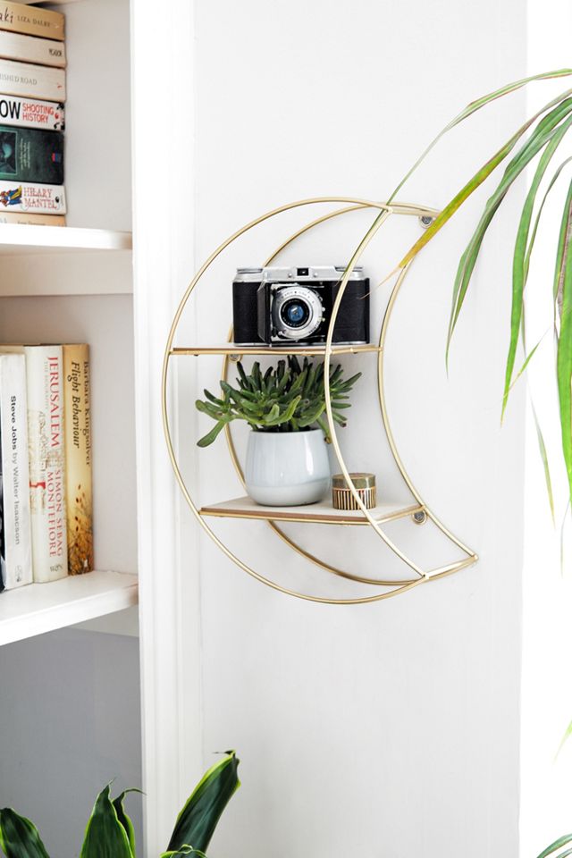 Celestial Moon Shelf | Urban Outfitters UK
