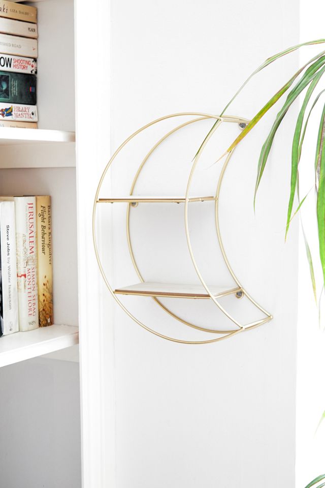 Celestial Moon Shelf | Urban Outfitters UK