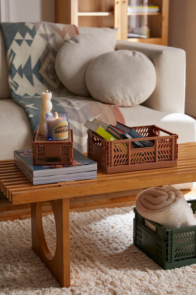 Felix Brown Small Folding Storage Crate | Urban Outfitters UK