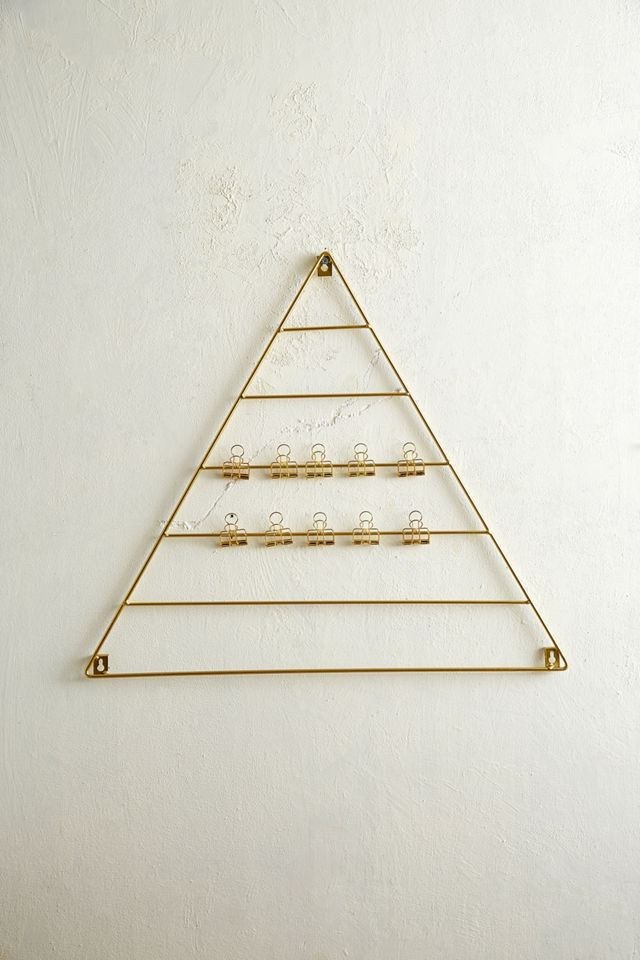 Triangle Wire Wall Grid | Urban Outfitters UK