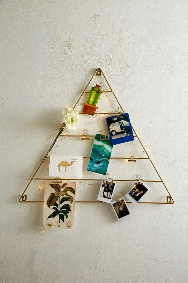 Triangle Wire Wall Grid | Urban Outfitters UK