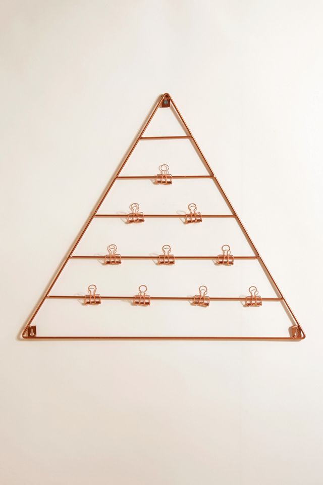 Wire Triangle Wall Grid | Urban Outfitters UK