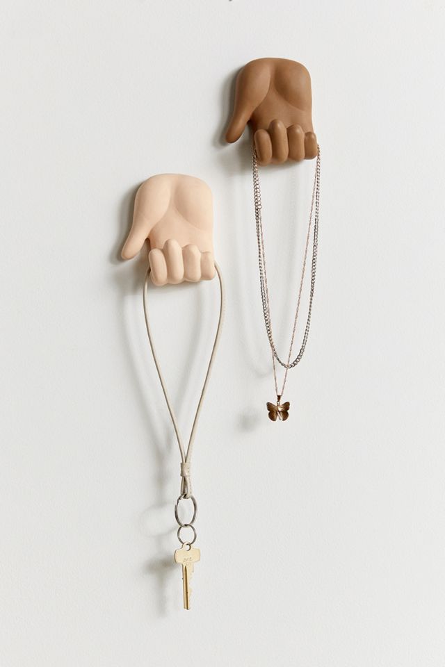 Brown Clasp Hand Hook | Urban Outfitters UK