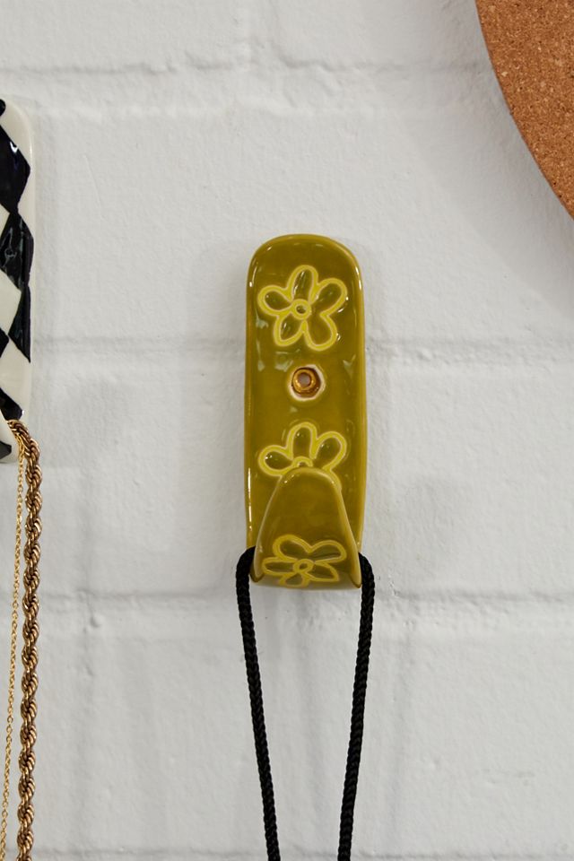 Cassie Floral Wall Hook Urban Outfitters Uk