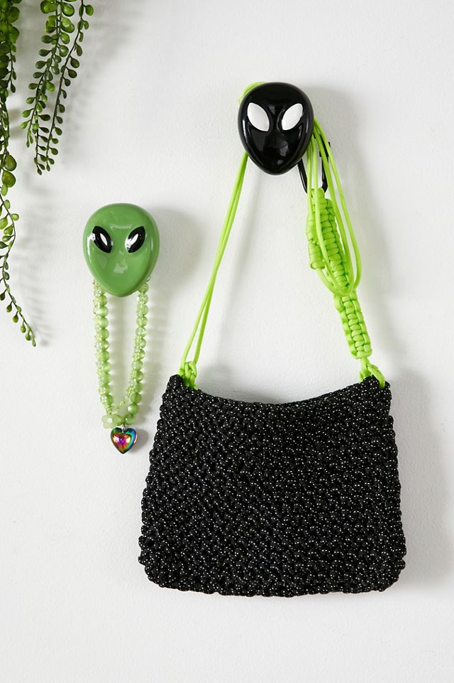 Green Alien Ceramic Hook | Urban Outfitters UK