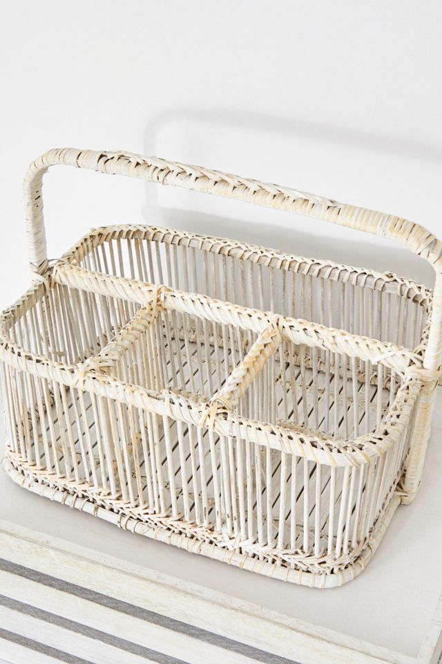 Rattan Storage Caddy | Urban Outfitters UK