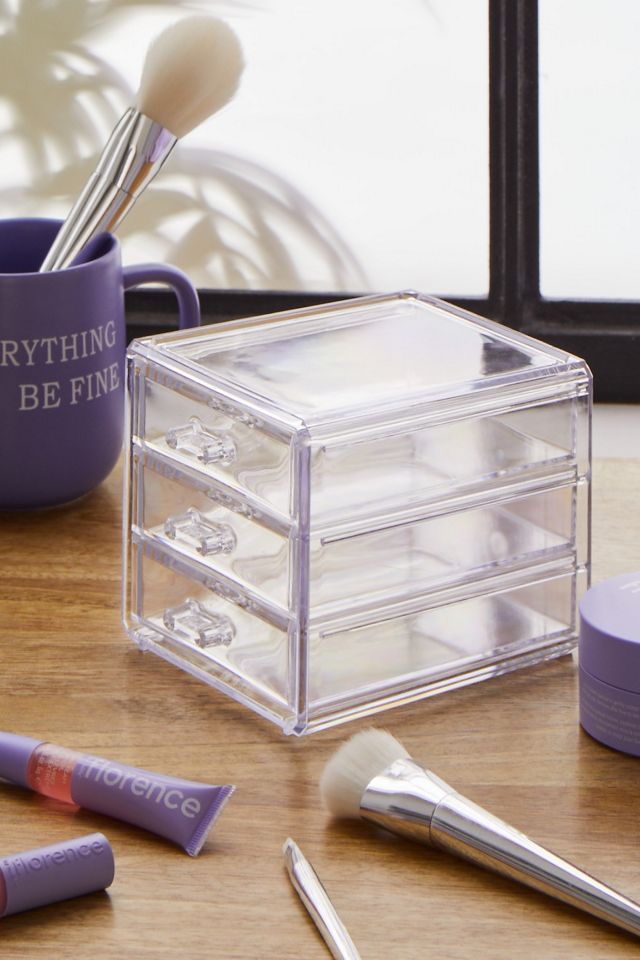 Three-Drawer Makeup Storage Unit | Urban Outfitters UK