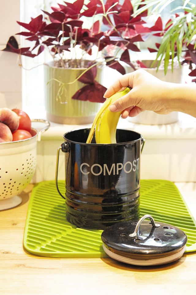Kitchen Top Compost Bin | Urban Outfitters UK