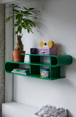 Maura Green Wall Shelf | Urban Outfitters UK