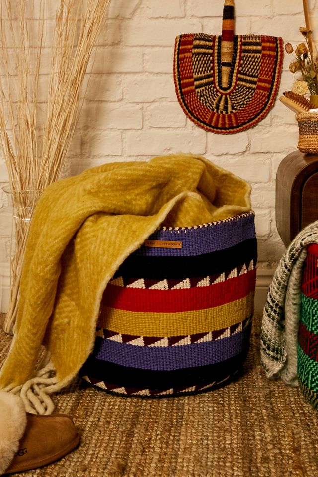 The Basket Room Large Geometric Basket | Urban Outfitters UK
