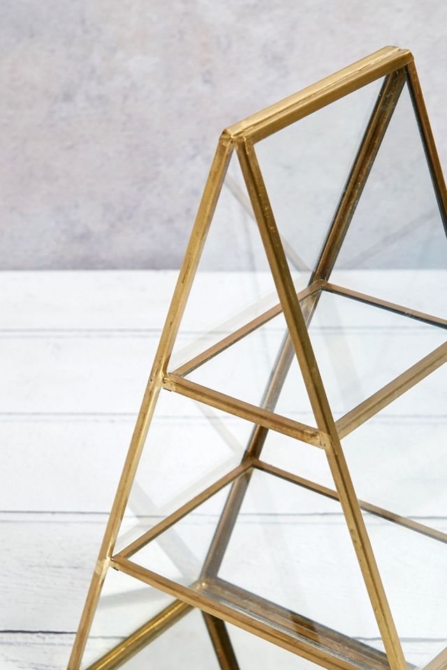 Small Triangular Glass Shelf | Urban Outfitters UK