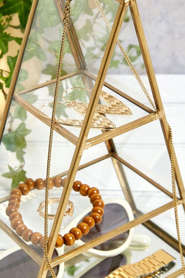 Small Triangular Glass Shelf | Urban Outfitters UK
