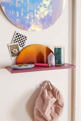 Mari Wood Wall Shelf | Urban Outfitters UK