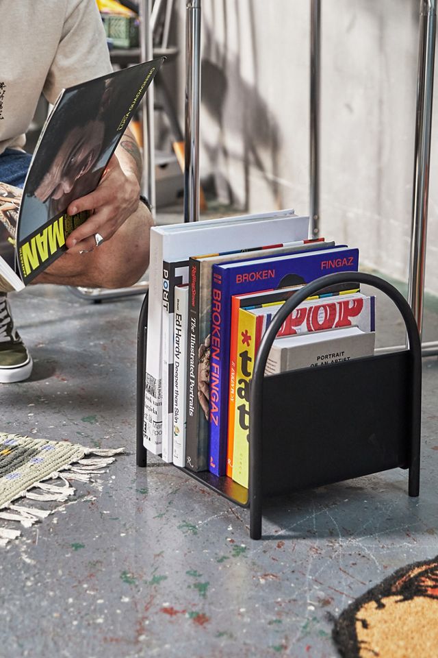 Black Calliope Magazine Storage Shelf | Urban Outfitters UK