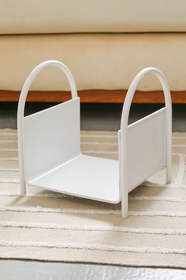 White Calliope Magazine Storage Shelf | Urban Outfitters UK