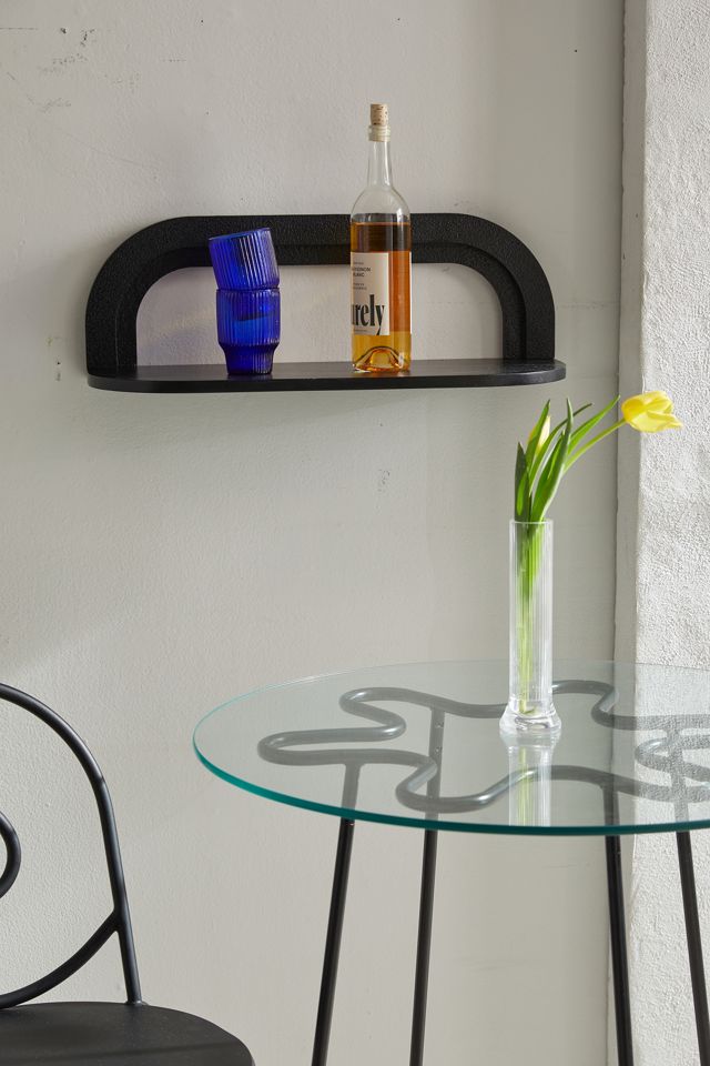 Thalia Black Extra Long Shelf | Urban Outfitters UK