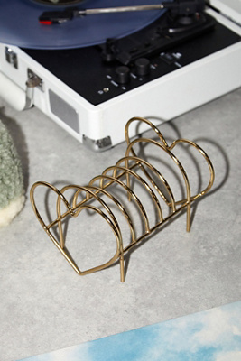 Heart Vinyl Storage Rack | Urban Outfitters UK