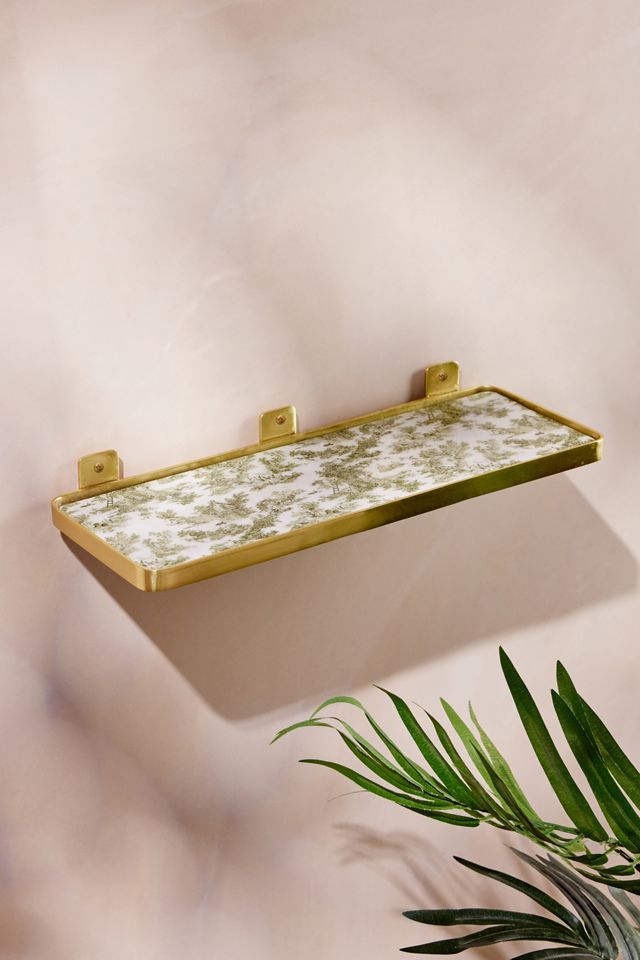 Froggie Toile Large Wall Shelf | Urban Outfitters UK