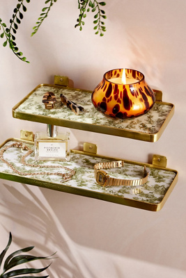 Froggie Toile Small Wall Shelf | Urban Outfitters UK