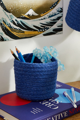 Harley Woven Pen Pot | Urban Outfitters UK