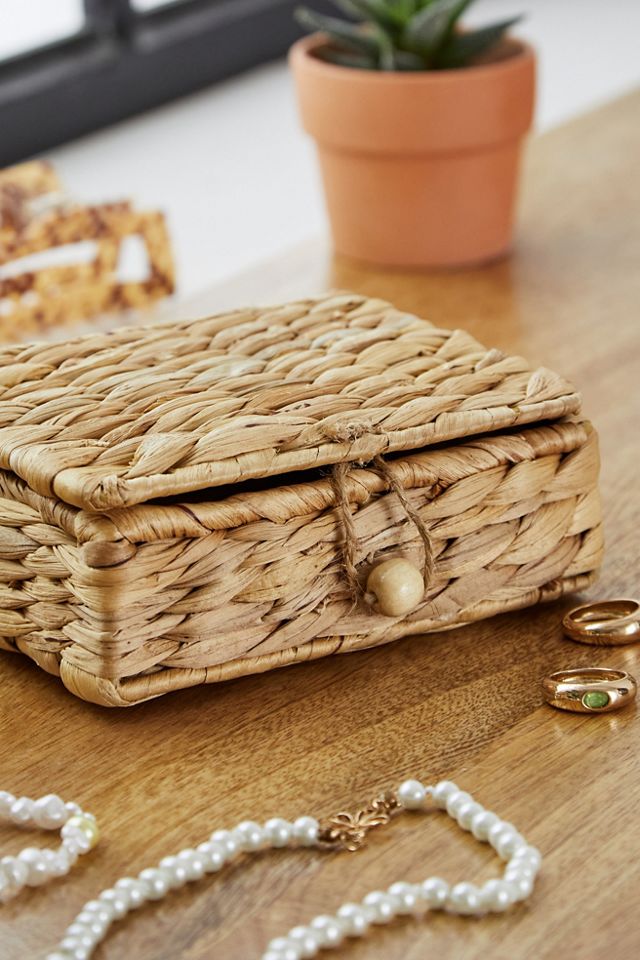 Small Woven Storage Box | Urban Outfitters UK