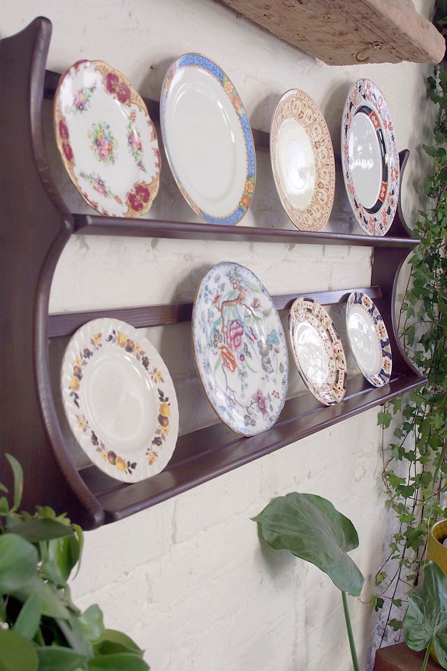 Urban Renewal Vintage Ercol Hanging Plate Rack | Urban Outfitters UK
