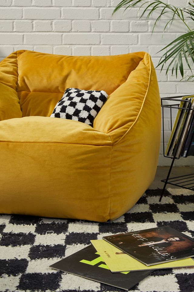 icon Ochre Natalia Lounge Chair | Urban Outfitters UK