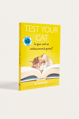 Test Your Cat: The Cat IQ Test By E.M. Bard | Urban Outfitters FR
