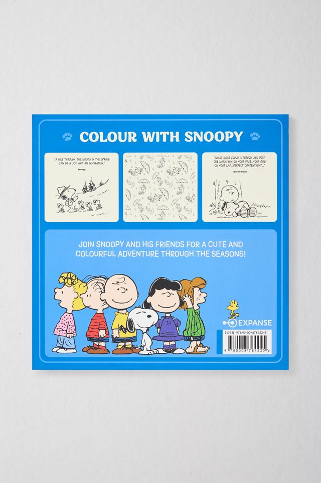 Libro para Colorear Colour With Snoopy | Urban Outfitters ES