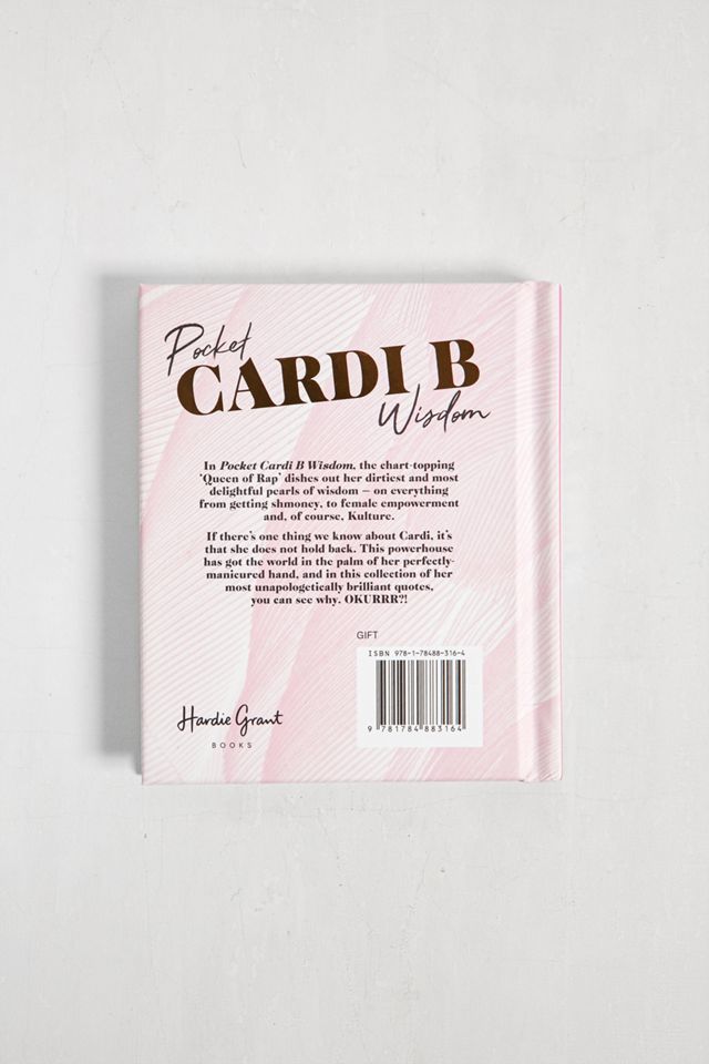 Pocket Cardi B Wisdom By Hardie Grant Books | Urban Outfitters UK